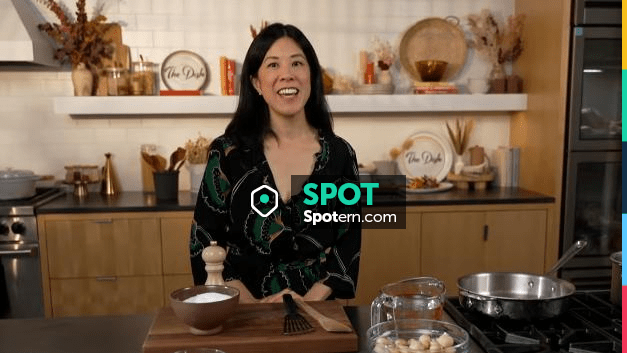 Ba&sh Lalie Dress worn by Genevieve Ko as seen in CBS Mornings on April 30, 2024 | Spotern