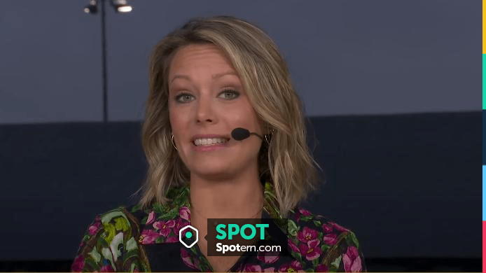 Samantha Sung Antique Wheel Abel Dress worn by Dylan Dreyer as seen in ...