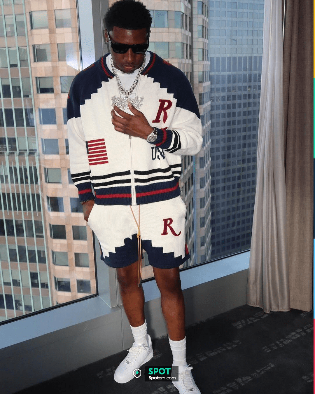 Nike Air Force 1 Low 'White' worn by Rob49 on the Instagram account ...