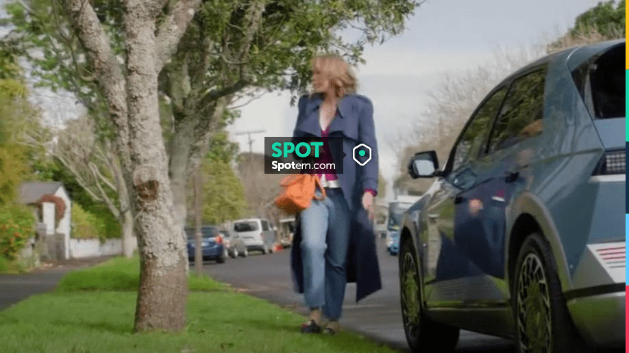 Saba Trench Coat worn by Alexa Crowe (Lucy Lawless) as seen in My Life ...