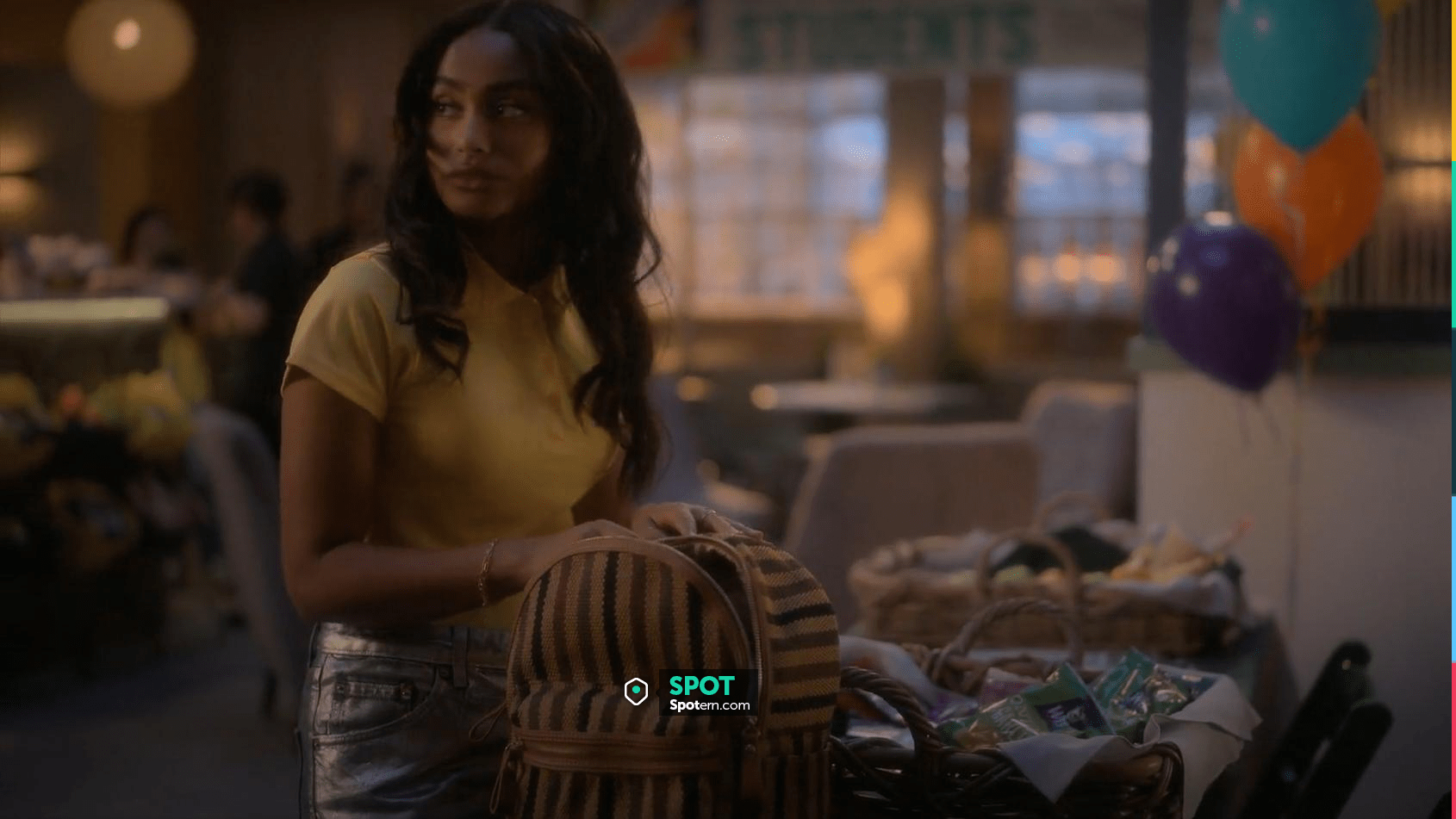 Moda Luxe Trent Backpack worn by Kiela Hall (Daniella Perkins) as seen ...