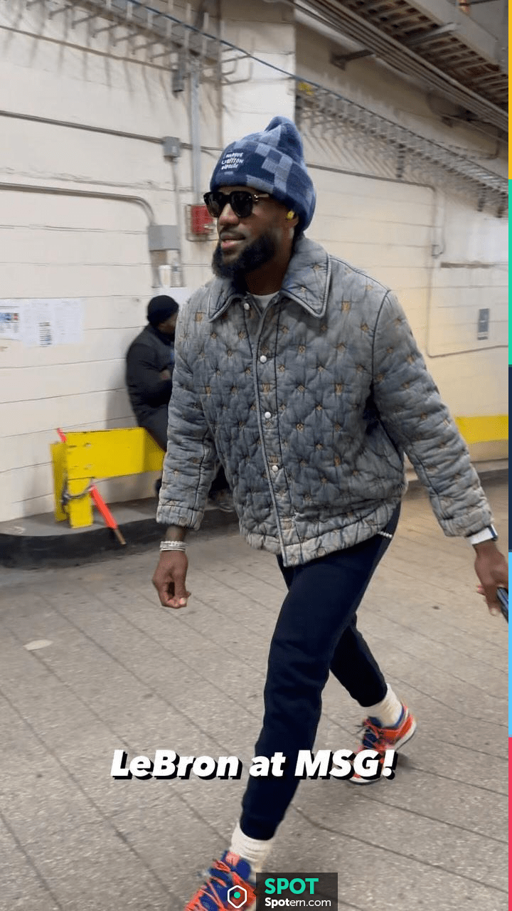 Nike Dunk Low x Off White Futura Syracuse worn by LeBron James on the ...