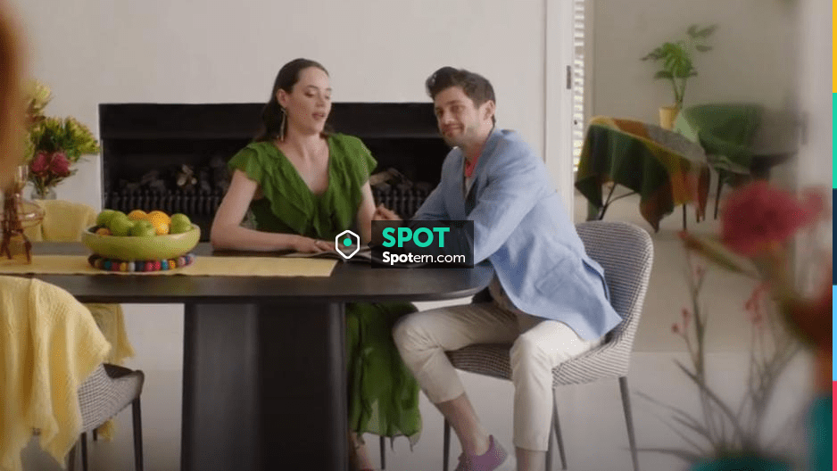 Kate Sylvester Brana Maxi Dress worn by Zoe Swann (Mavournee Hazel) as ...