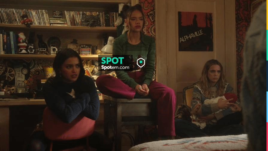 Vintage Glamour Knit 70s Shag Embroidered Sweater worn by Minnie 'Mouse ...