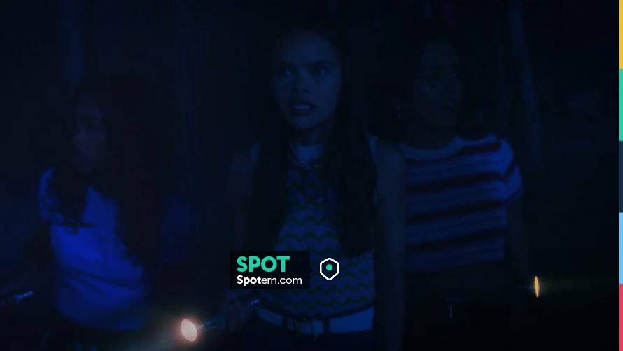 Mango Lurex Knitted Top worn by Minnie 'Mouse' Honrada (Malia Pyles) as ...