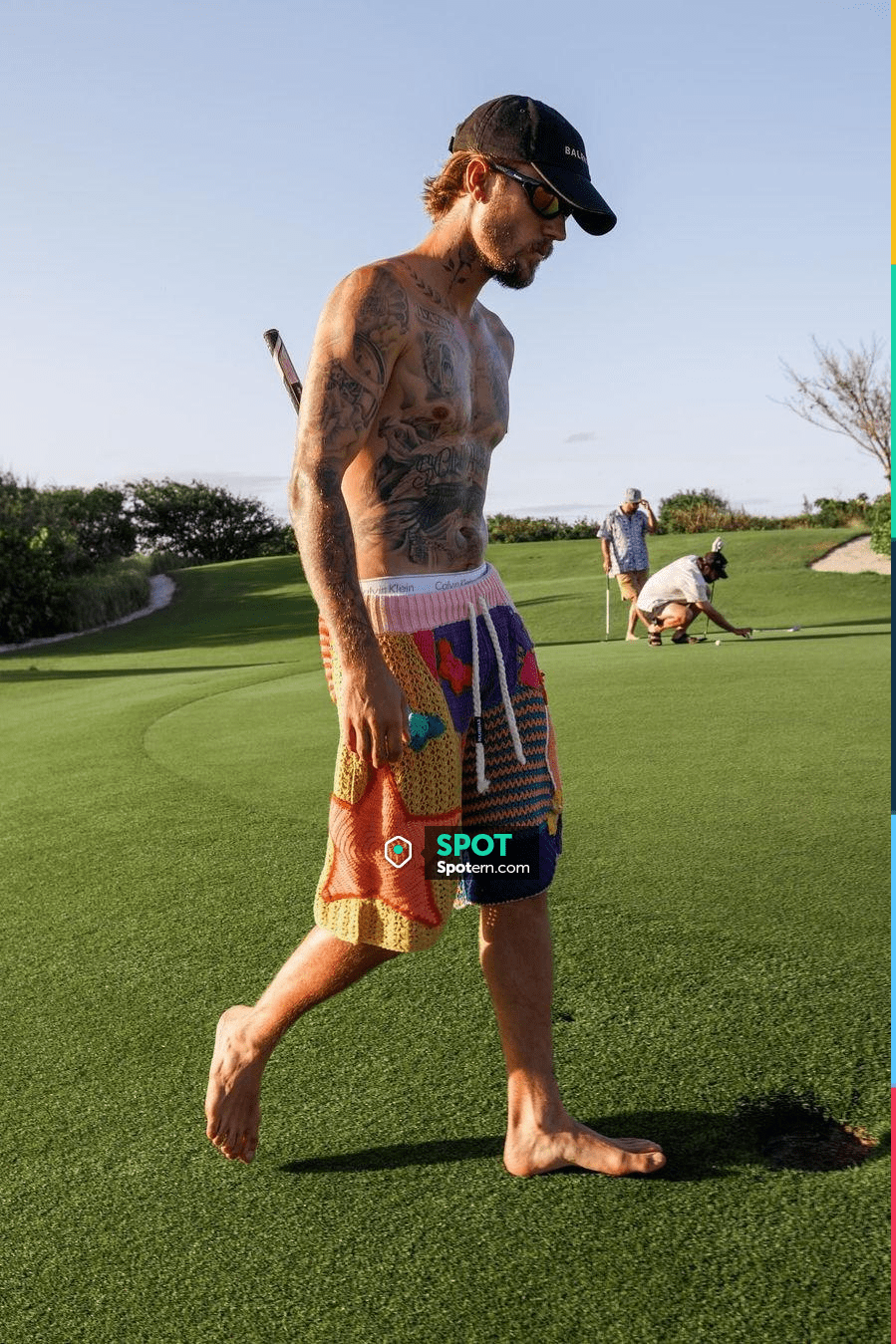 Justin Bieber's Nahmias SUNSHINE CROCHET SHORTS on @justinbieber's ...