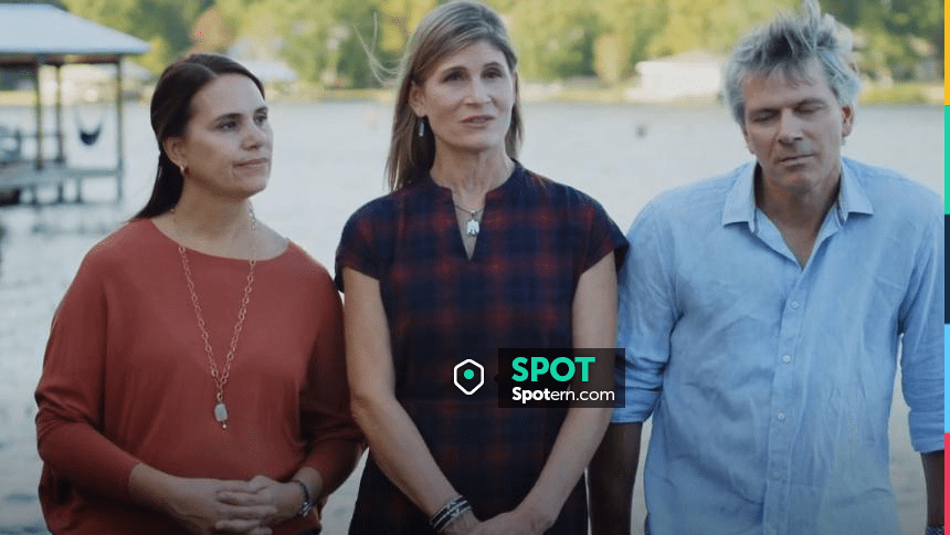 Robes Bridge & Burn à carreaux jusqu’aux genoux portées par Pam comme ...