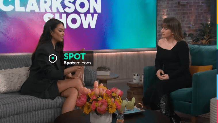 Laretaggio Rocca Double Breasted Blazer worn by Shay Mitchell as seen ...