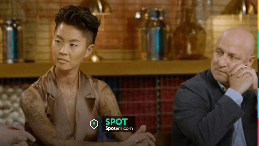 Cami NYC Cece Vest - Teddy worn by Kristen Kish as seen in Top Chef ...