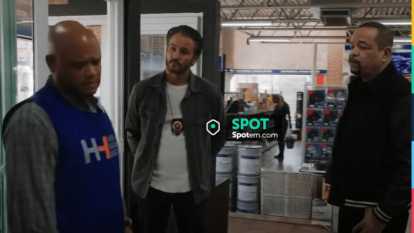 Veste chemise en jersey pour homme Faherty portée par le détective ...