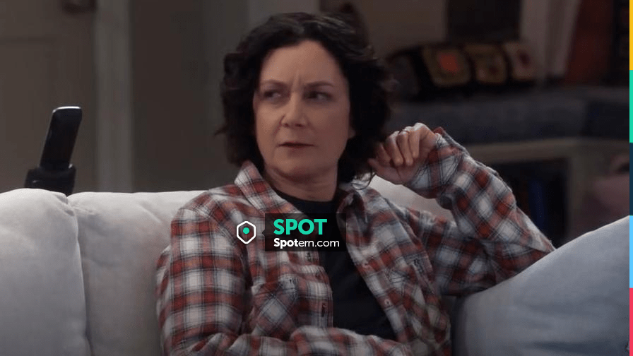 BDG Dakota Plaid Shirt worn by Darlene Conner (Sara Gilbert) as seen in ...