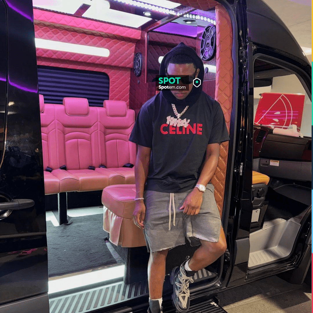 Prada Black Symbole Sunglasses worn by Rob49 on the Instagram account ...