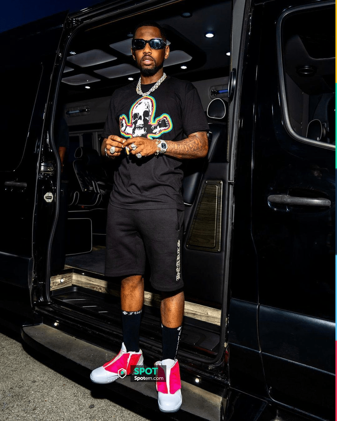 Jordan 16 Retro X SoleFly Art Basel Miami worn by Fabolous on the ...