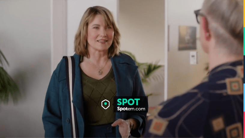 Kate Sylvester Verona Top worn by Alexa Crowe (Lucy Lawless) as seen in ...