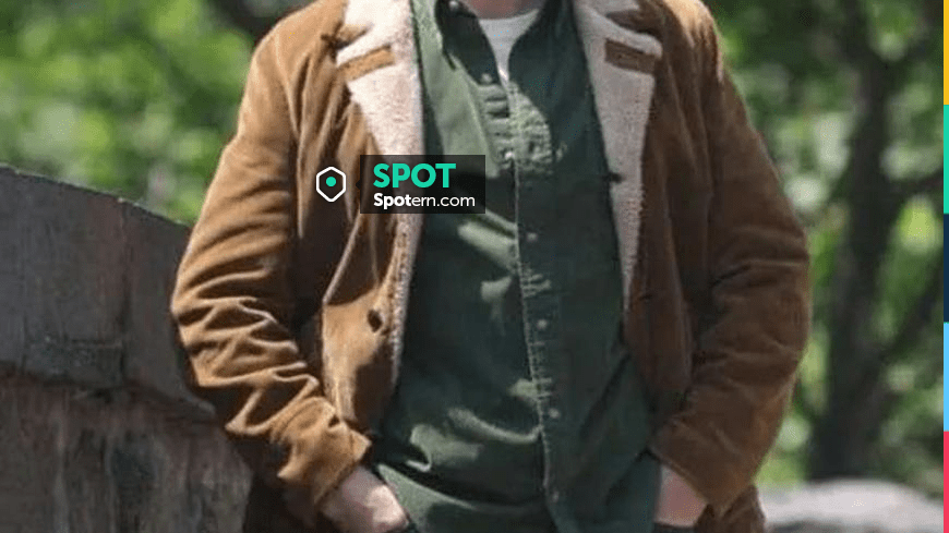 Veste brune en peau de mouton de Vincent (Benedict Cumberbatch) vue ...