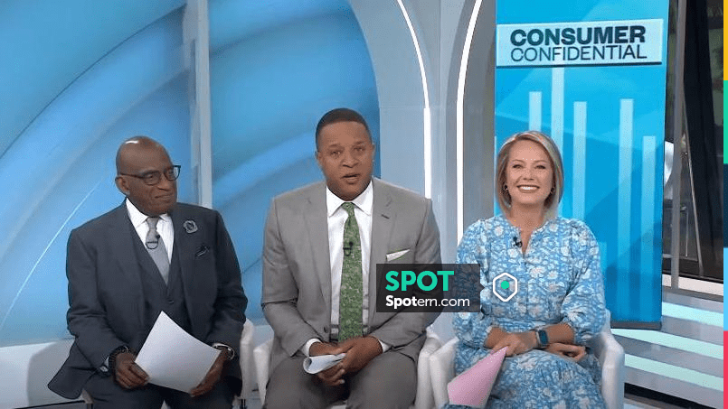 SZ Blockprints Aaron Dress worn by Dylan Dreyer as seen in Today on May ...