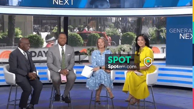 Vestido camisero midi de lino Boden Louise en maracuyá usado por Kathy ...