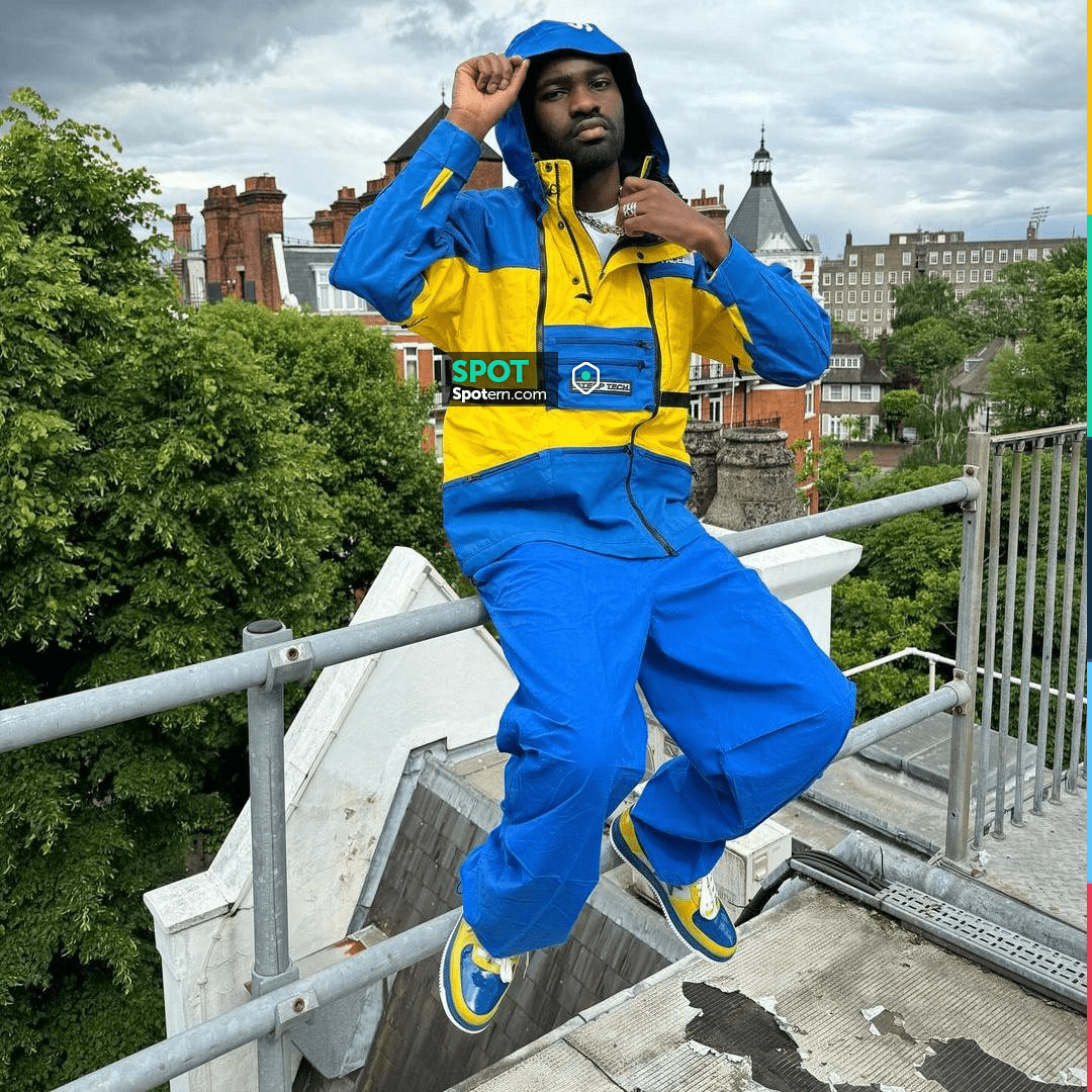 Dave Wardrobe: Supreme x The North Face Blue & Yellow Steep Tech Jacket ...
