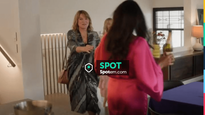 Zara Caftan Dress worn by Alexa Crowe (Lucy Lawless) as seen in My Life ...