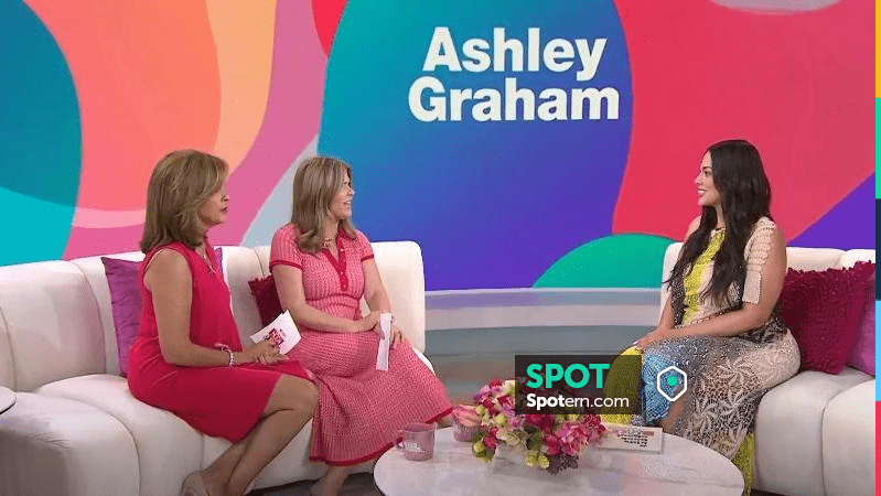 Grace Weller Handmade Hotfix Dress worn by Ashley Graham as seen in ...