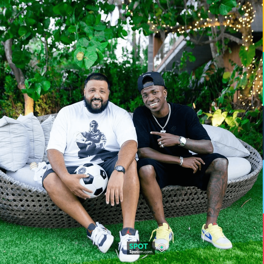 Jordan 1 Retro Low x Travis Scott 'Canary Yellow' worn by Vinícius ...