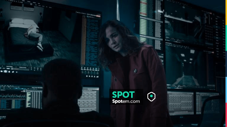 Coach Solid Mid Trench worn by Amanda Lucas (Alice Braga) as seen in ...