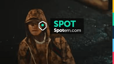 Gucci Beige Canvas & Web-Stripe Hat worn by Blessd in BLESSD - POR ...