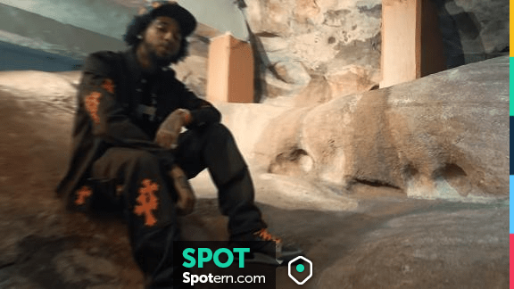 Jordan 3 Retro 'Camo Patchwork' portée par Key Glock dans Key Glock - F ...