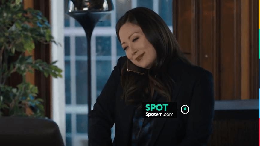 L'Agence Chamberlaine Blazer worn by Reenie Green (Fiona Rene) as seen ...