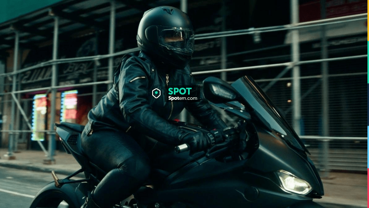 Clothing from The Equalizer: Motorcycle Leather Jacket worn by Robyn ...
