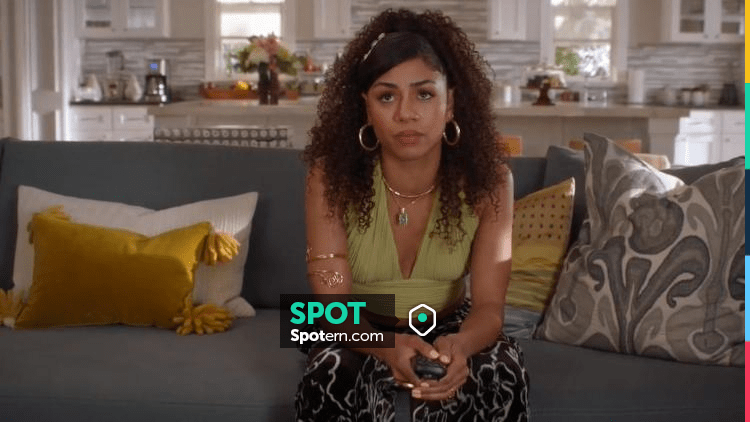 Mayle Vásquez Salome Wrap Around Crop Top worn by Patience (Chelsea ...