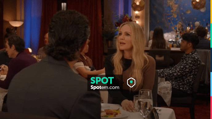 Vestido largo Mara Hoffman Aura Colour Block usado por Laura Fine-Baker ...