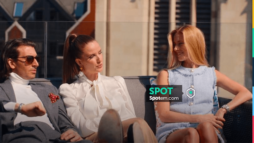 Kate Spade Tweed Shift Dress worn by Rosi Walden as seen in Buying ...