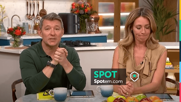 Zara Drss Sfr 12 worn by Cat Deeley as seen in This Morning on 02 Mey ...