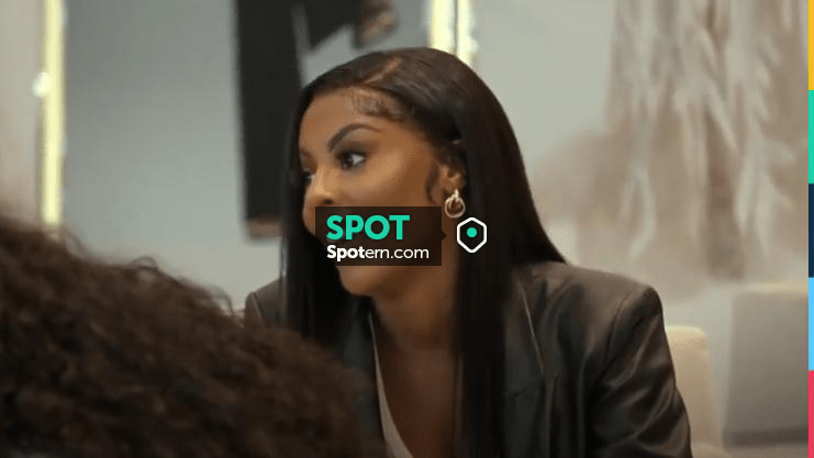 Joolz By Martha Calvo Ami Hoops worn by Caroline Brooks as seen in The ...