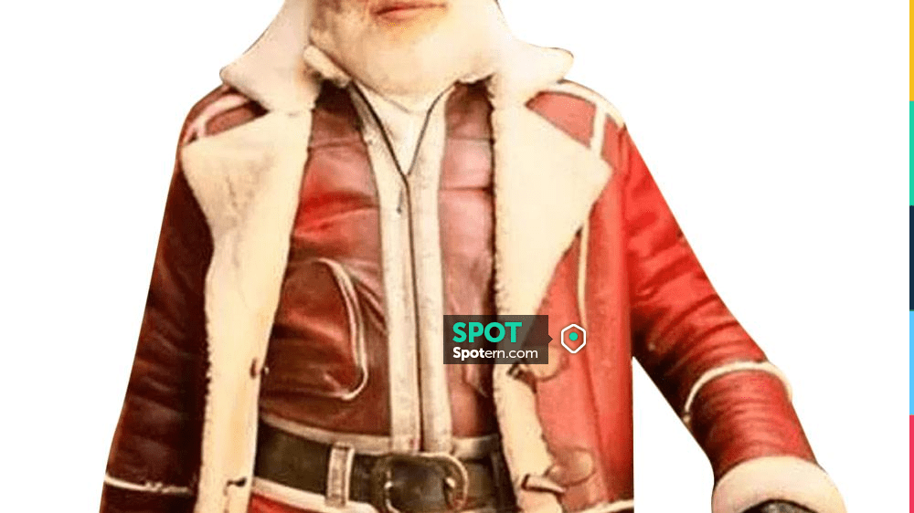 Red One Movie Outfits: J. K. Simmons is wearing Santa Claus Fur Coat to ...