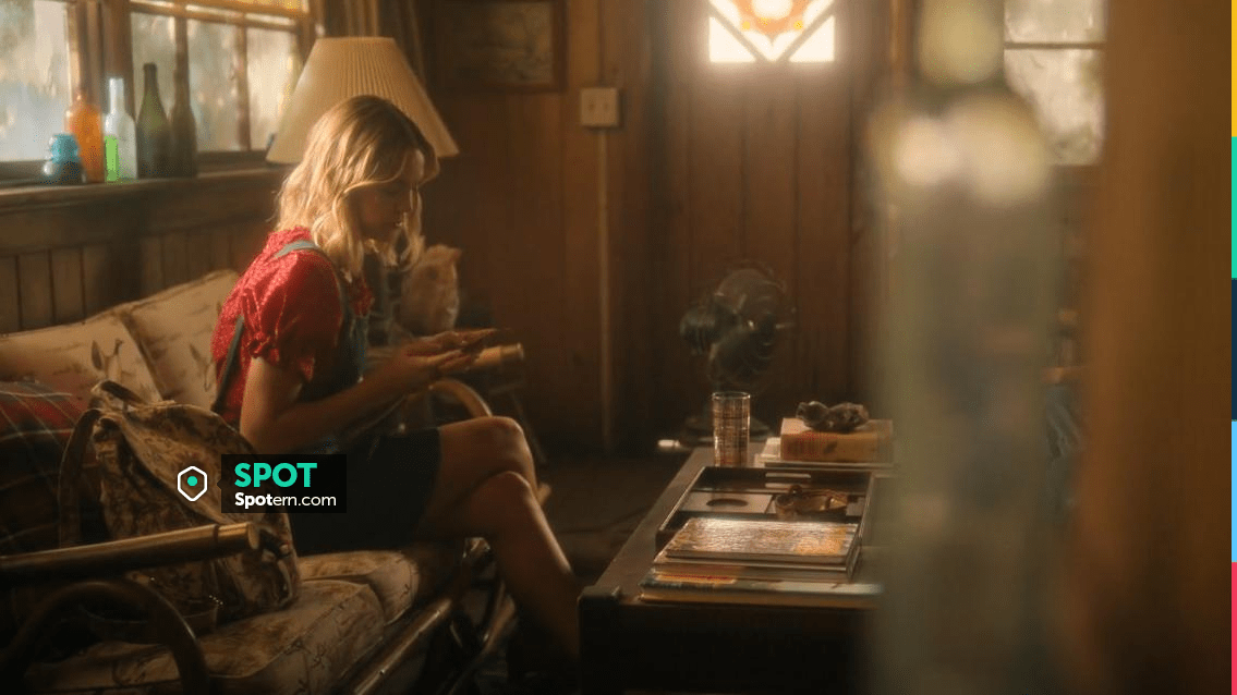 Lara Howe Designs Large Backpack Earth Tone Floral Print Canvas worn by ...