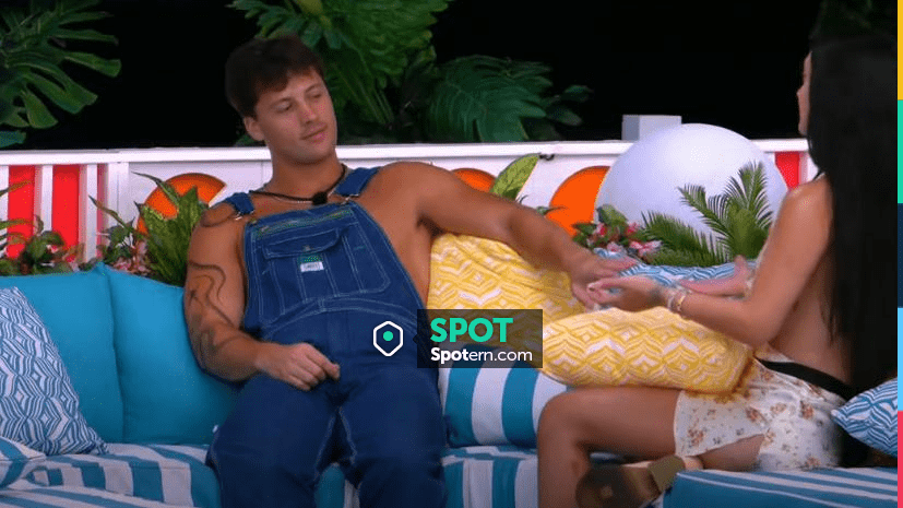 Liberty Stonewashed Denim Bib Overall worn by Robert Rausch as seen in ...