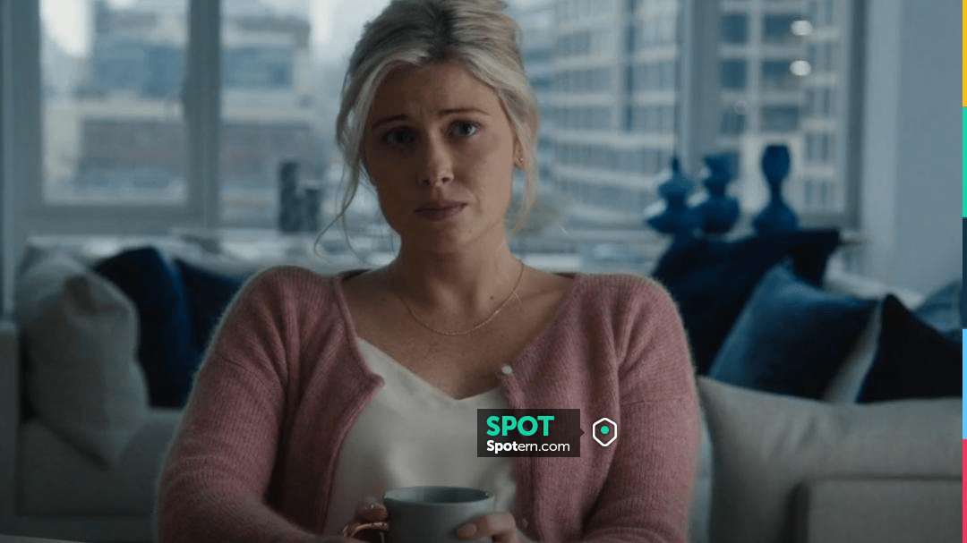 Sezane Gaspard Cardigan used by Special Agent Nina Chase (Shantel VanSanten) as seen in FBI ...