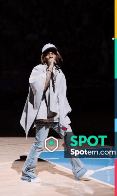 Amiri Clay Indigo Flared 'Stack' Jeans worn by Lil Durk on the ...