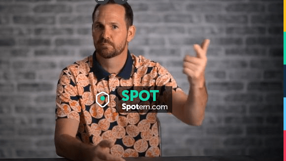 Goodfellow & Co Standard Short Sleeve Polo Shirt Oranges worn by Sean ...