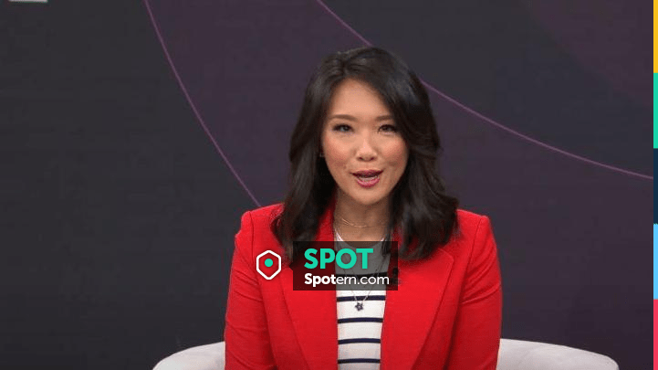Banana Republic Lido Wool Blazer worn by Nancy Chen as seen in CBS ...