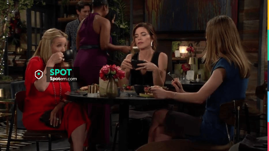 Ted Baker Raelea Dress worn by Nikki Reed Newman (Melody Thomas Scott ...