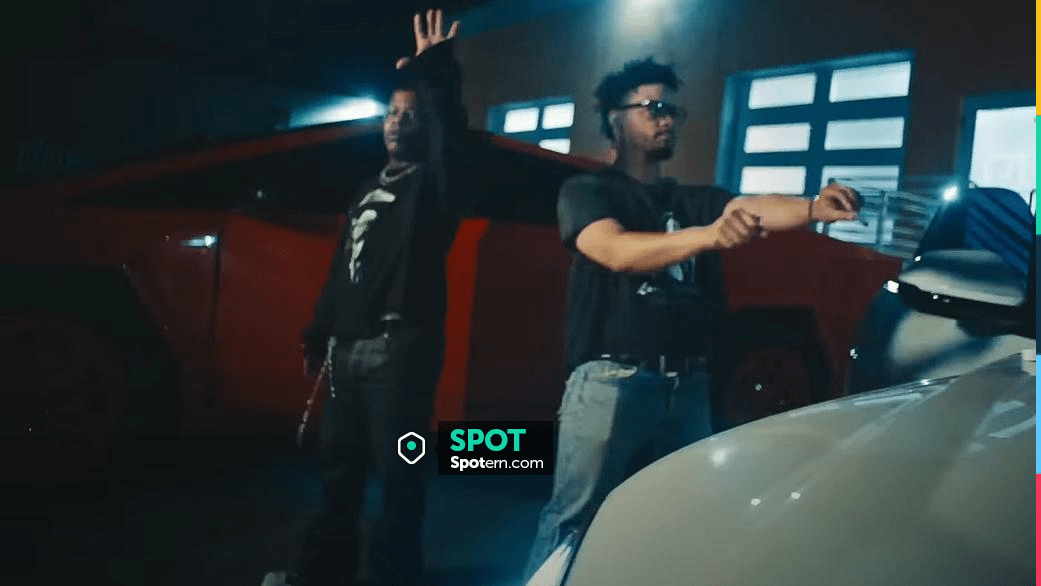 Enfants Riches Déprimés Black Worn Repaired Leather Pants worn by Rylo ...