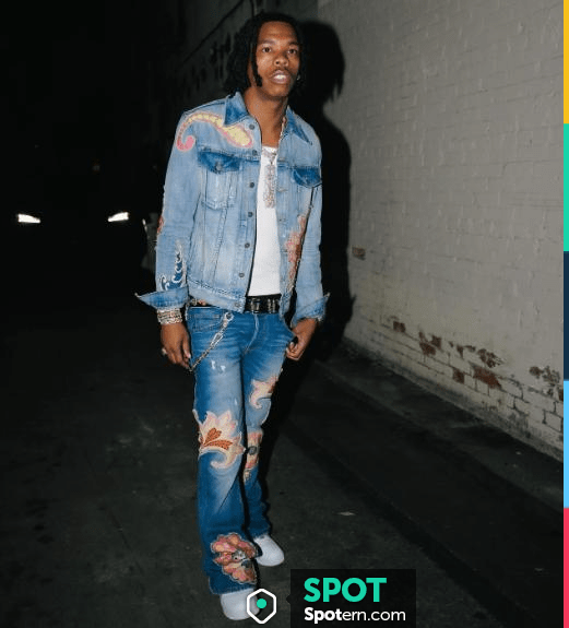 Nike Air Force 1 Low White portée par Lil Baby sur le compte Instagram ...