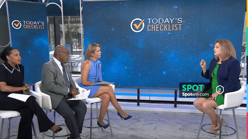 DKNY Gathered-Sleeve Sheath Dress worn by Carol Ash as seen in Today on ...