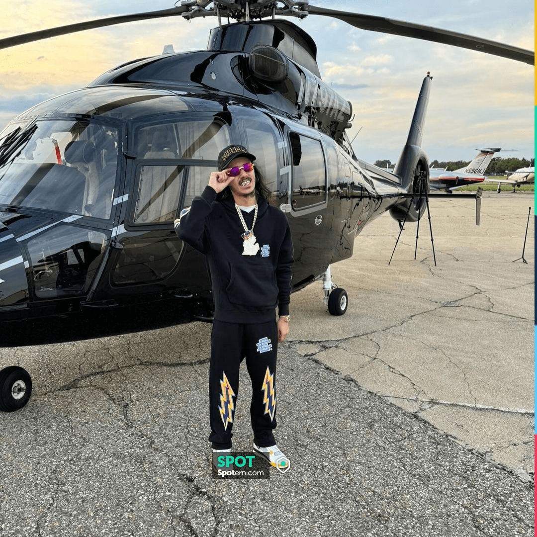 Jordan 4 Retro Vivid Sulfur worn by BabyTron on the Instagram account ...