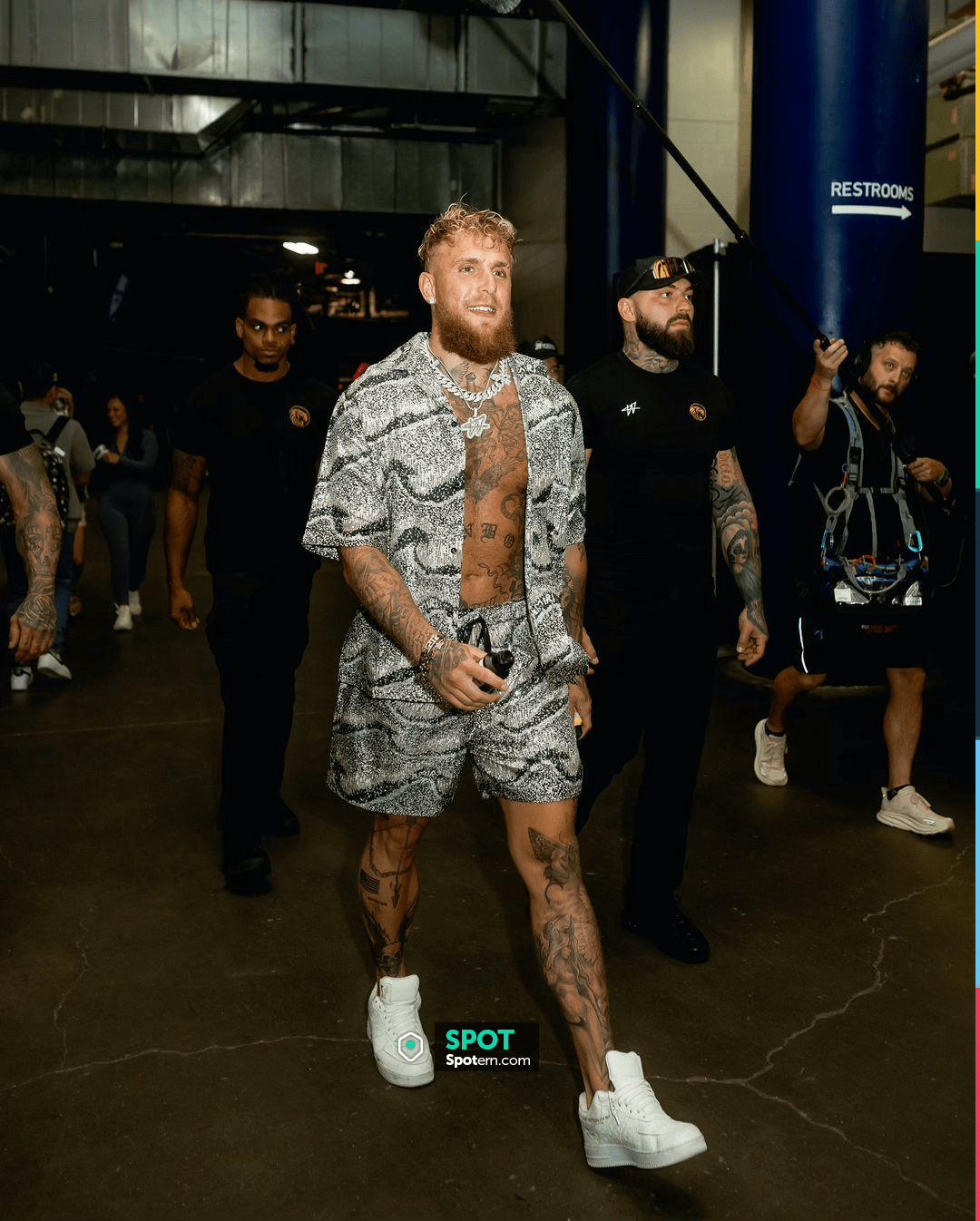 Nike Air Force 1 Low x Louis Vuitton worn by Jake Paul on the Instagram ...