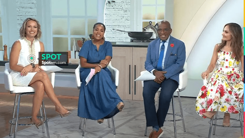 Lilly Pulitzer Jane Dress worn by Dylan Dreyer as seen in Today on July ...