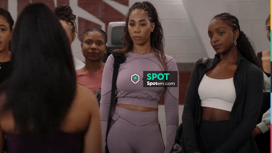 Lena LuShea Get It In Yoga Deux Pièces Ensemble porté par Jerica (Lesette Latimer) comme on le ...